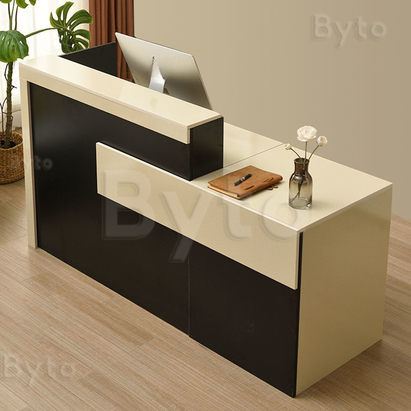 Byto Modern Cashier Counter Reception Desk Corner Bar Counter ...