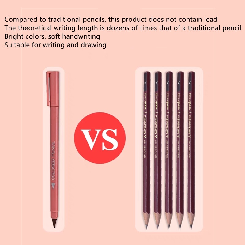 RUIXIANG 12 Colors "Eternal" Pencil Triangle Macaron Color No ...