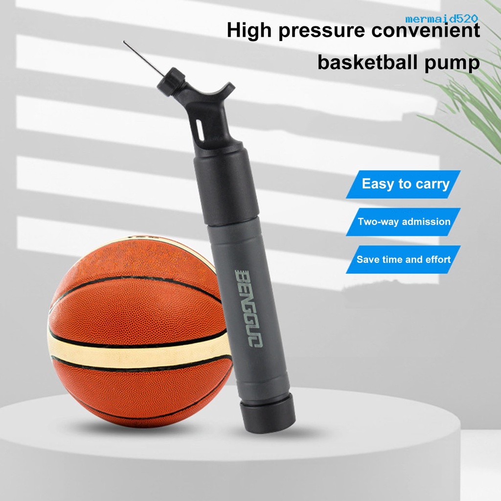 [MRD]Football Inflator Pump Compact Size Lightweight Ergonomic Design ...