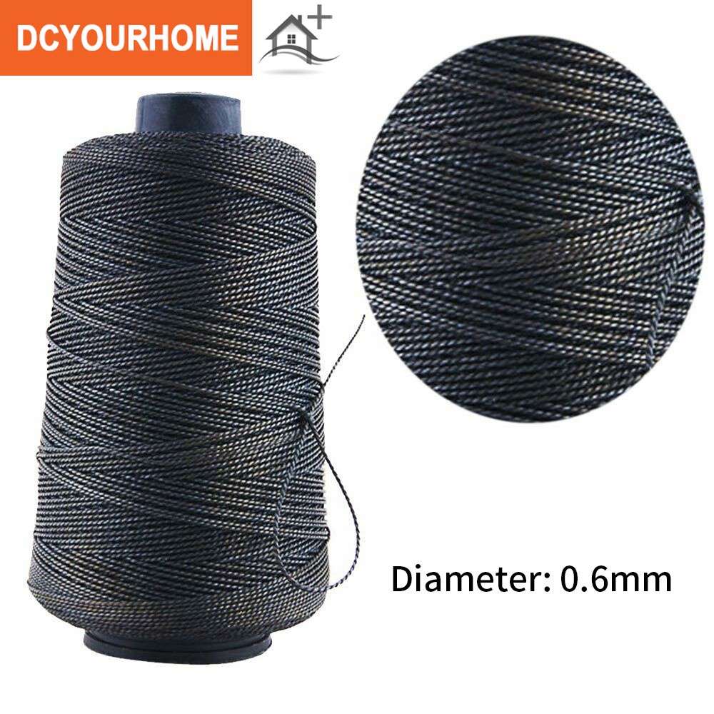 Strong Bounded Nylon Leather Sewing Waxed Thread for Craft Repair Shoes ...