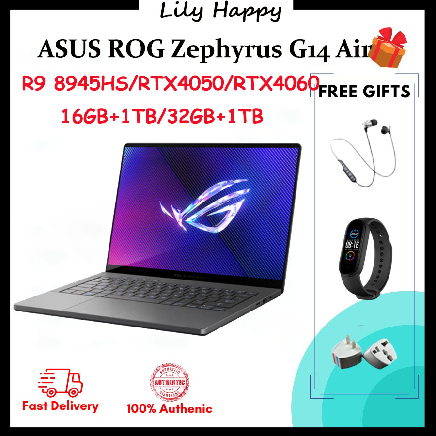 Asus ROG Zephyrus G14 air gaming laptop/ga403 Asus ryzen9 8945hs ...