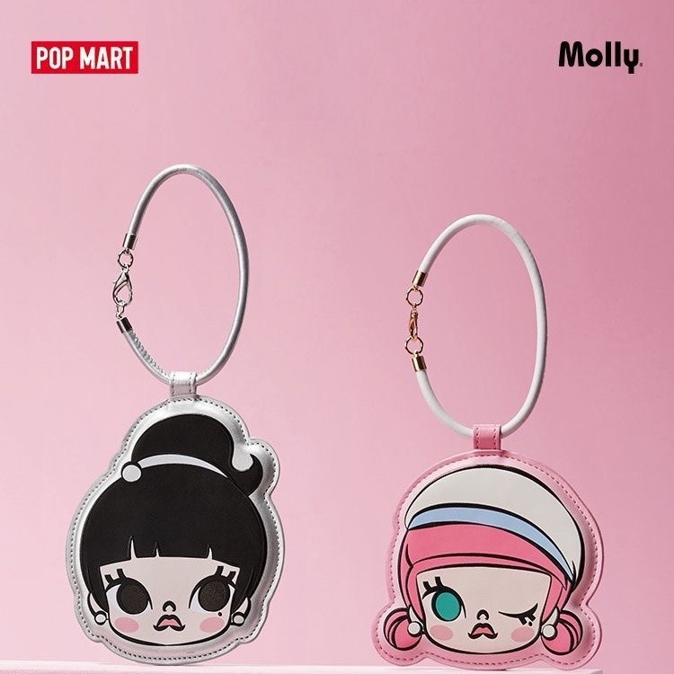 POPMART MOLLY Daily Look series-Card sleeve pendant Hanging backpack ...