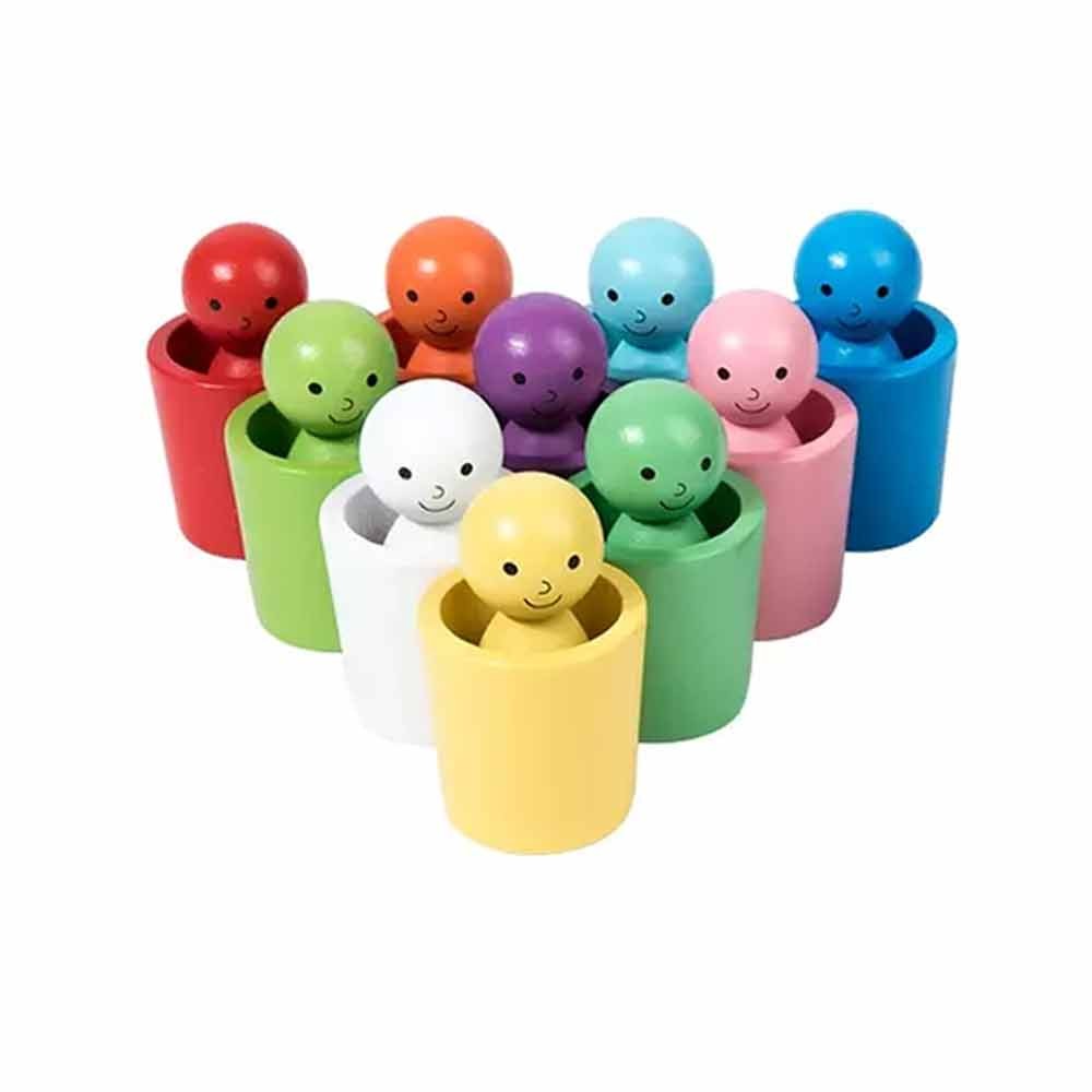 Montessori Color Sorting Sensory Game for Toddlers | Shopee Singapore