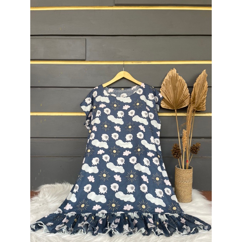 Ruffle Negligee HITS Contemporary VIRAL Negligee JUMBO Negligee Flower ...