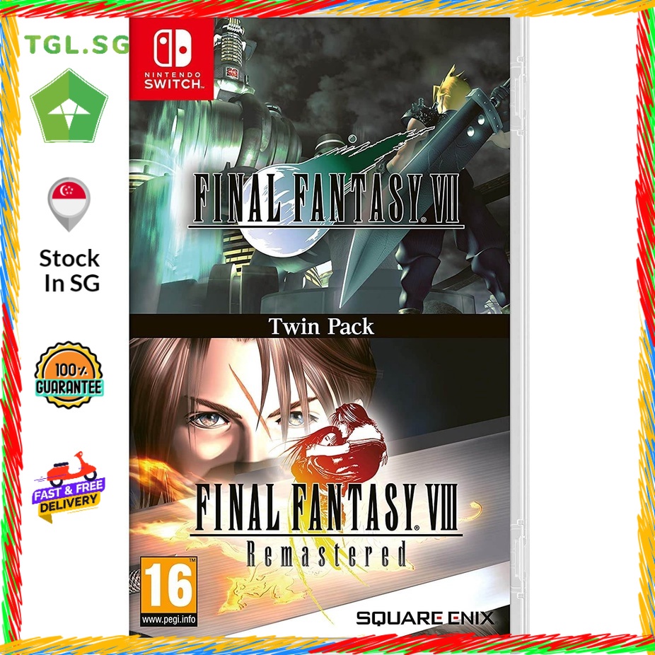 Final Fantasy VII and Final Fantasy VIII Remastered - Twin Pack ...