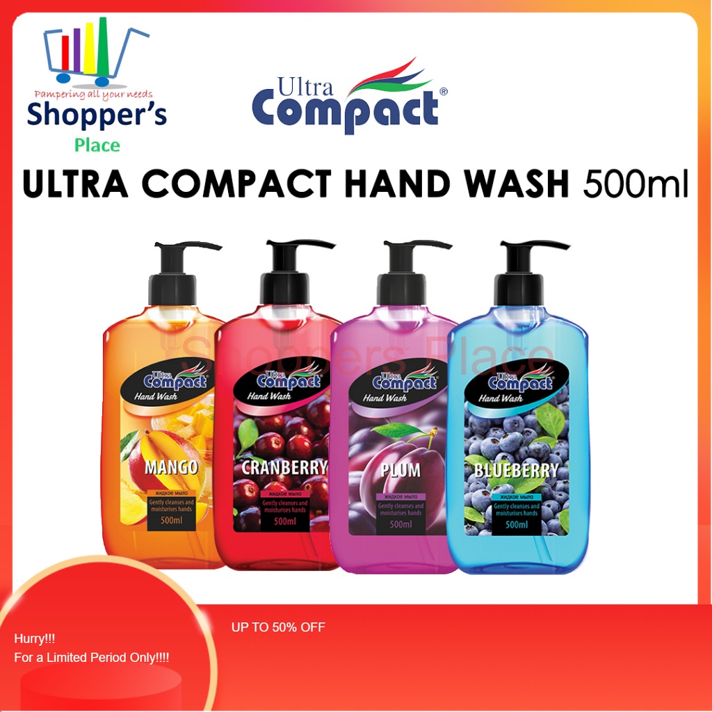 [Mix N Match]Compact Hand Wash 500ml(Min-6) (EXP 04/ 25 or after ...
