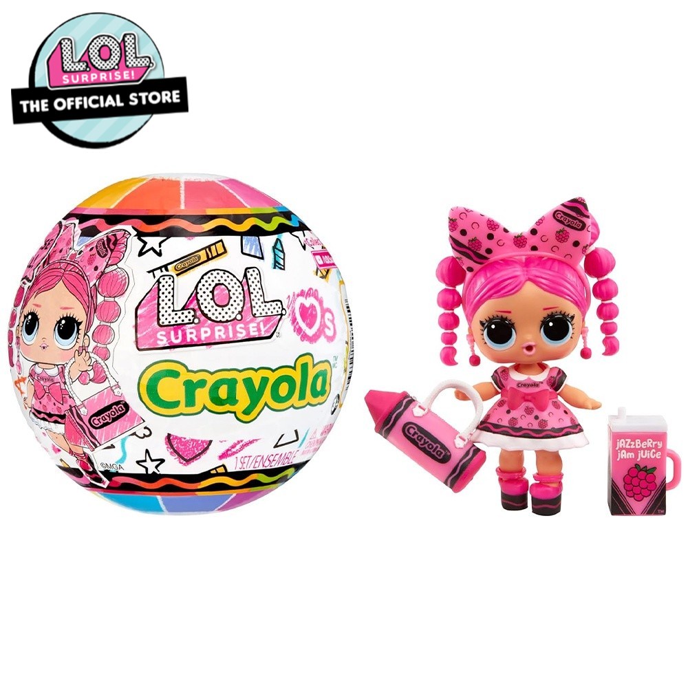 LOL Surprise Love's Crayola Dolls with 7 Surprises (Random Model ...