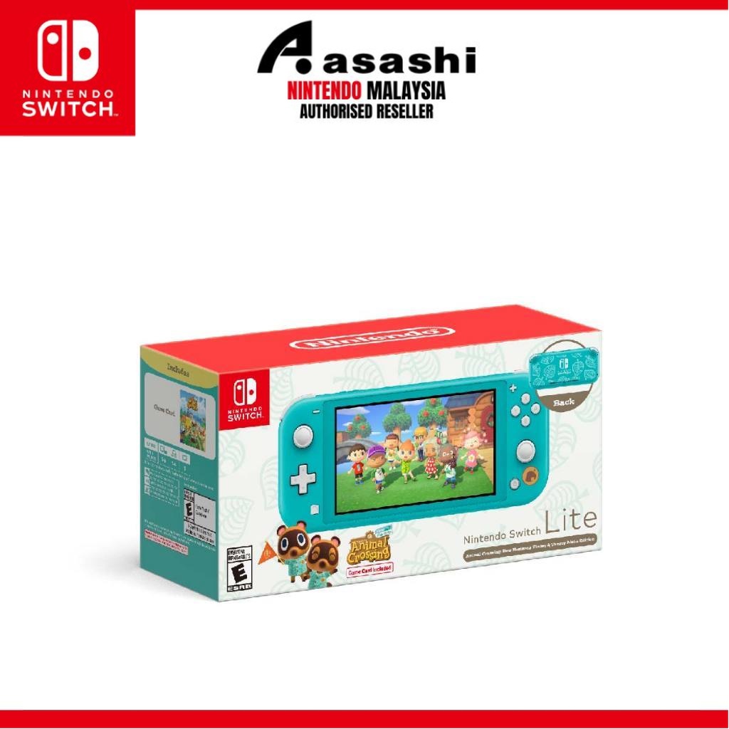Nintendo Switch Lite Animal Crossing: New Horizons Timmy & Tommy Aloha ...