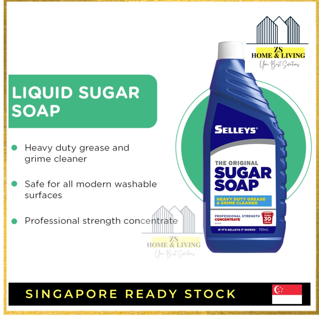 SELLEYS Liquid Sugar Soap 750ml CLEANING AGENTS | Shopee Singapore