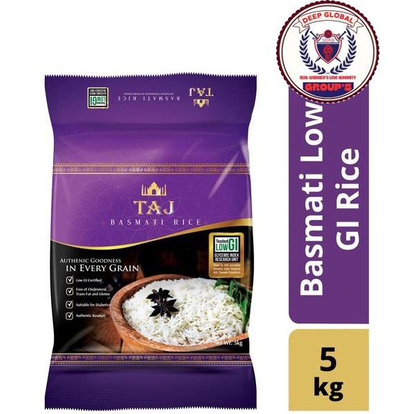 Taj Basmati Low Gi Rice 5kg | Shopee Singapore