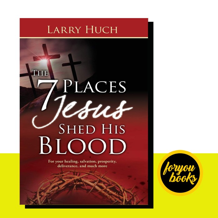 The 7 Places Jesus Shed His Blood Larry Huch [Huch, Larry] (book ...