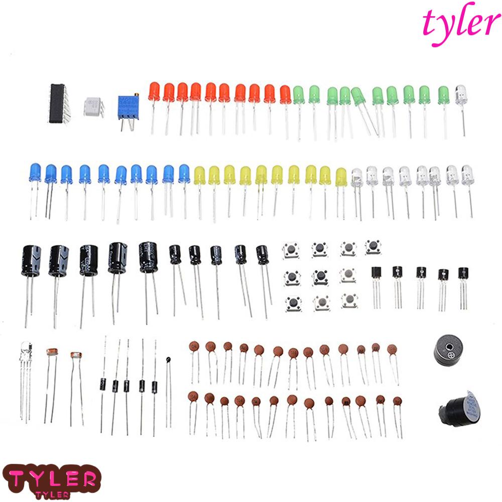 TYLER Electronics Components Kit Compatile Components Raspberry Pi for Arduino MEGA2560 Resistor ...