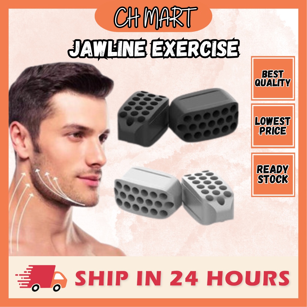 Face Jaw Training Jawline Exercise Double Chin Black Chin Trainer ...