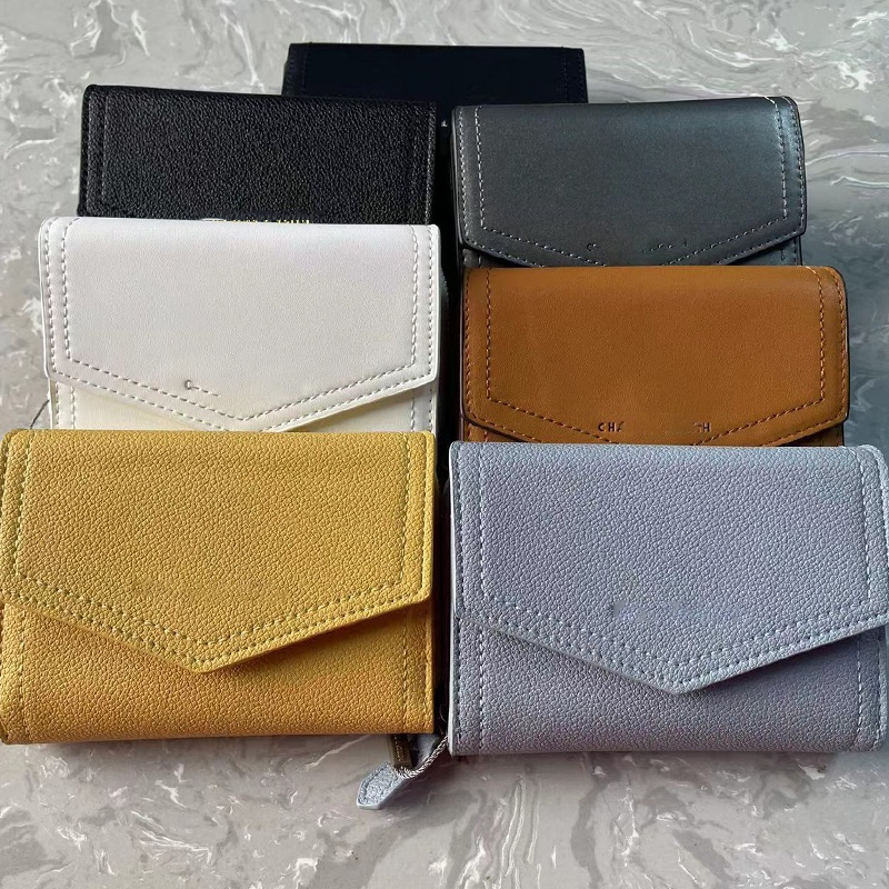 Men's/Women's Triangle Folding Wallet Card Storage Multifunctional ...