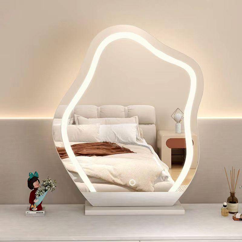 Cloud makeup mirror desktop mirror minimalist intelligent light mirror ...