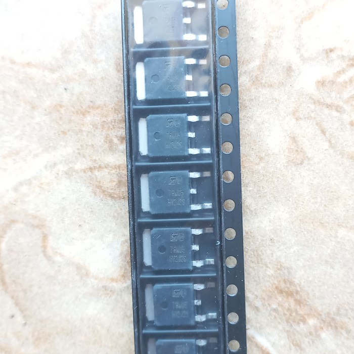 Ic 78M05 SMD L78M05 LM7805 L7805 7805 TR regulator 5v Paste Barrier ...