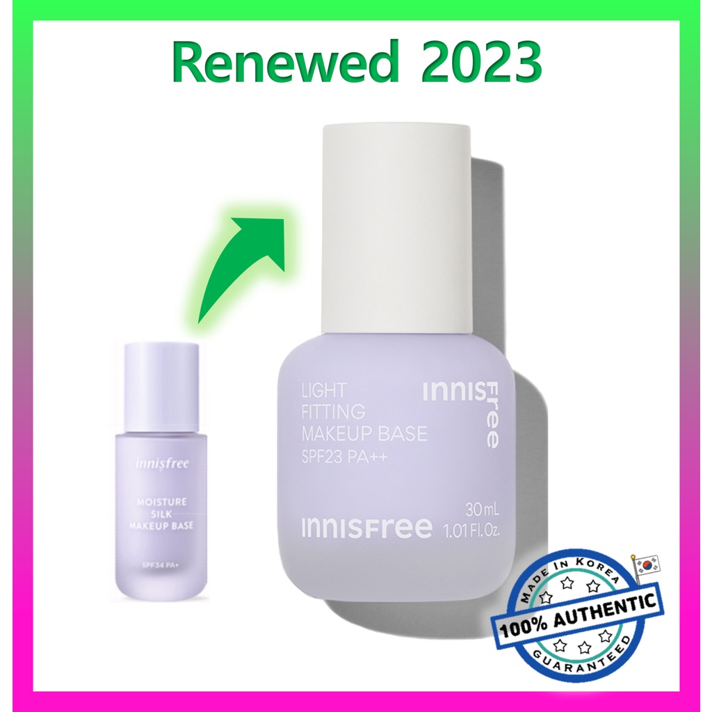 innisfree Light Fitting Makeup Base 30ml (2023 AD) | Shopee Singapore