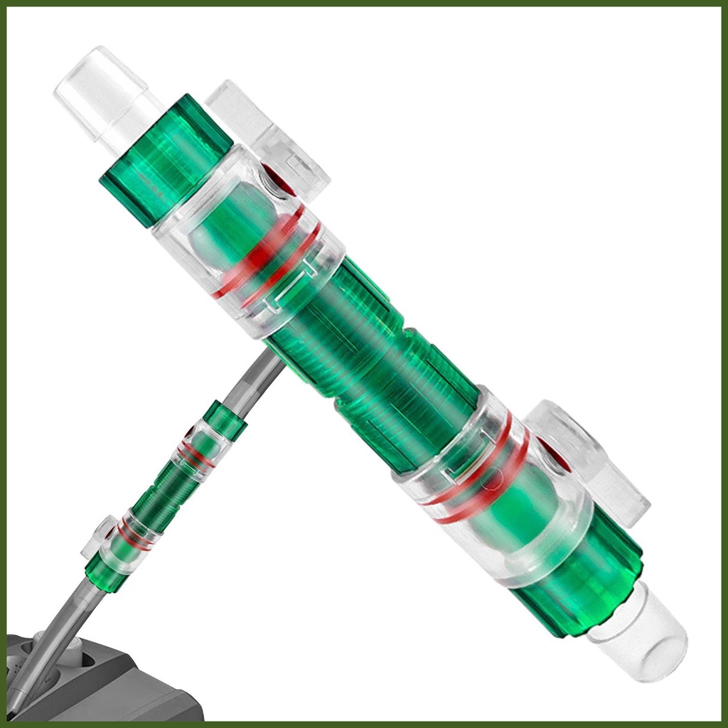 Double Tap Connector For Aquarium Fish Tank Hose Pipe Filter Valve ...