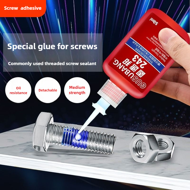 243 Screw Adhesive, Fastening Adhesive, Metal Thread Locking Agent ...