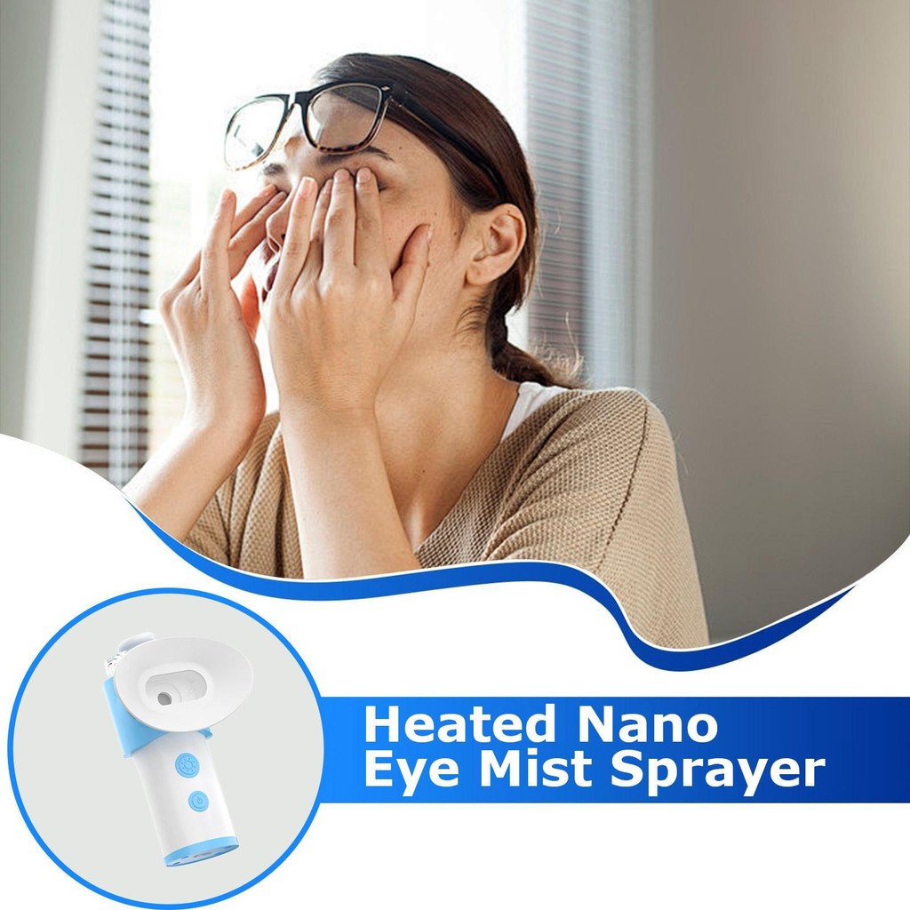 Eye Steamer for Dry Eye Nano Eye Mist Steam Sprayer Eye Atomizer ...