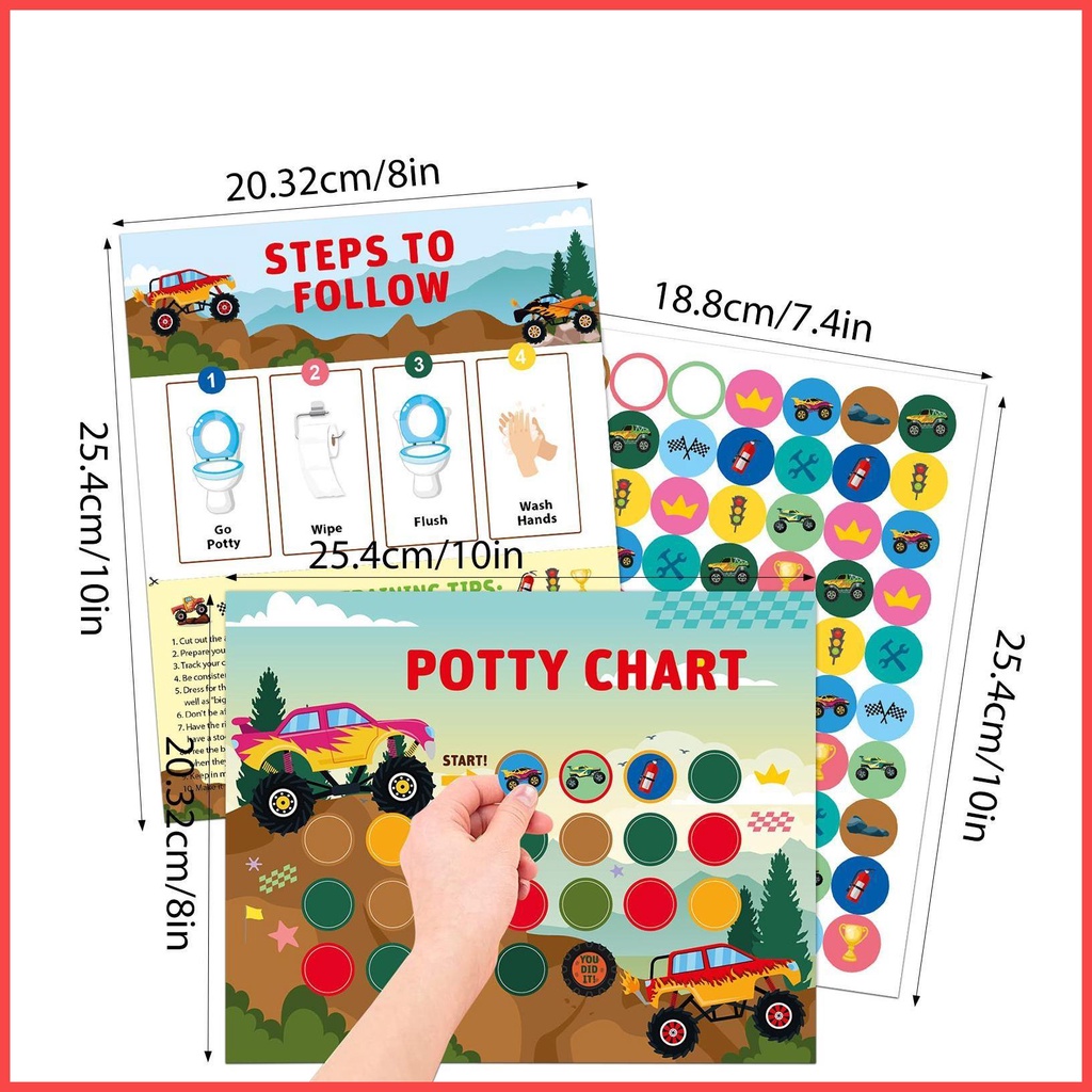 Potty Training Chart Potty Reward Chart Kids Reward Chart Potty ...