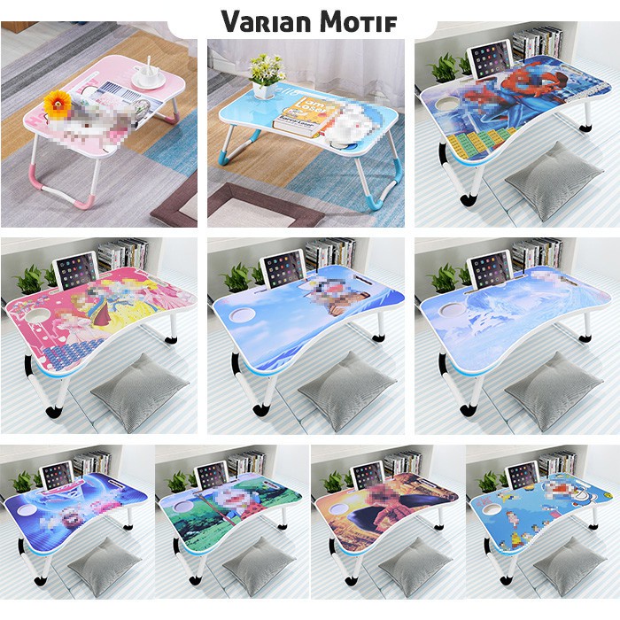 KAYU Yuna SMALL STUDY TABLE SIZE 50X30CM / WOODEN STUDY TABLE / LAPTOP ...