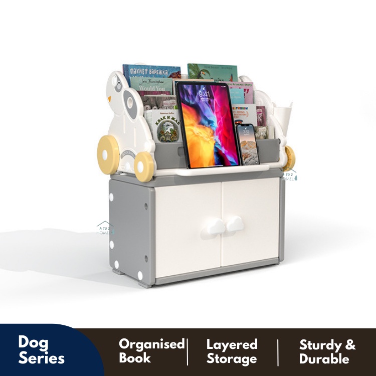 [SG Stock] Toy Storage - Dog / Rack Storage / Bookshelf Toys / Kids ...