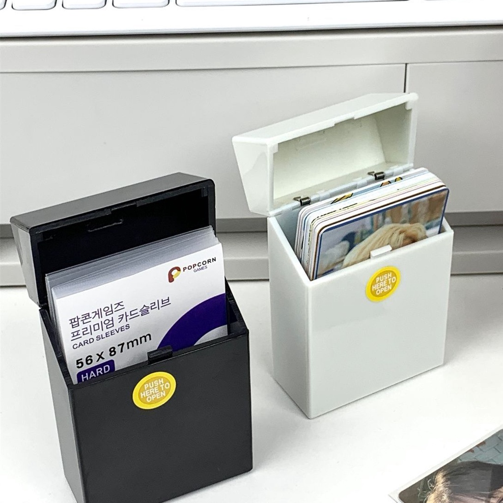 Card Pop-up Lid Storage Box Simple Ins Style Seal DIY Stickers ...