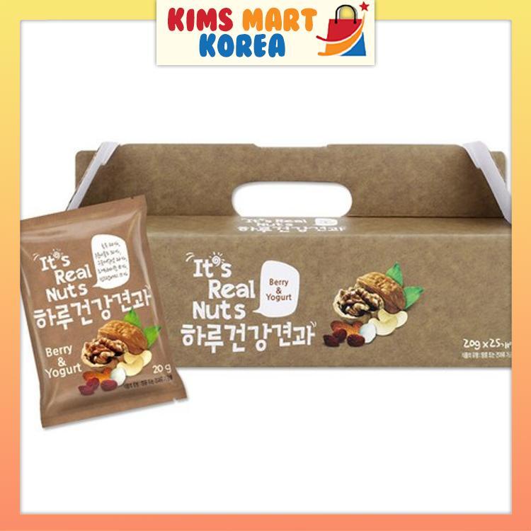 Its Real Nuts Daily Mixed Nuts Berry & Yogurt Korean Food 500g | Shopee ...