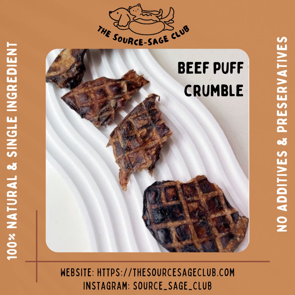 Air Dried Australian Beef Puff Crumble (dog treats cat treats) | Shopee ...
