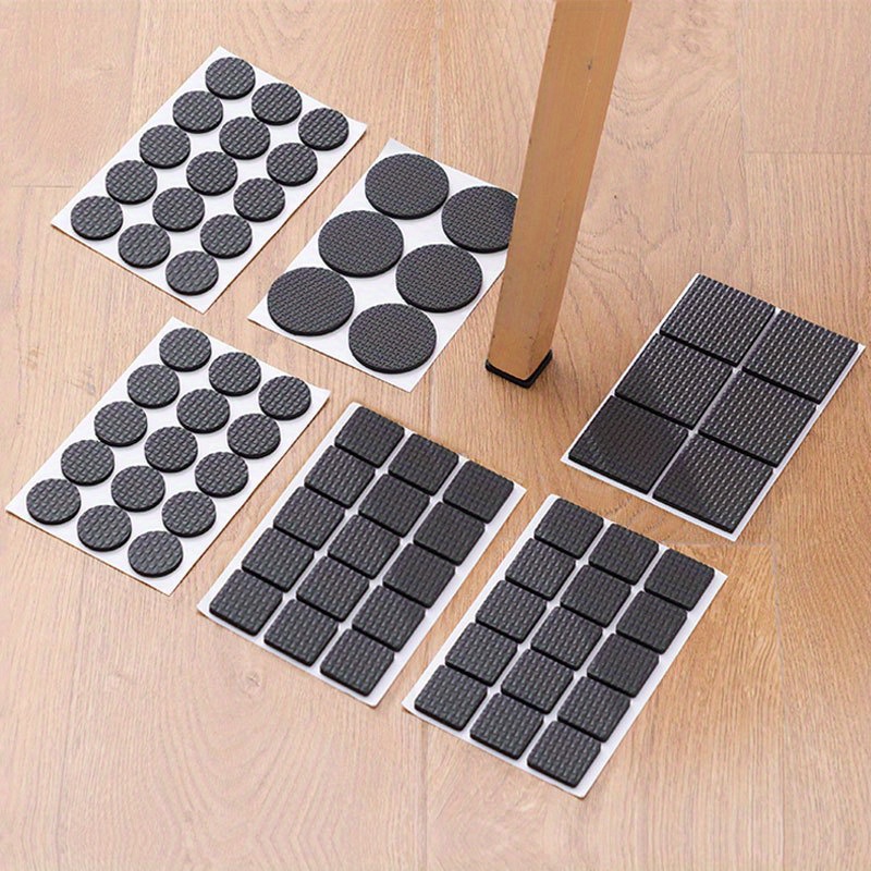 6/15/30/45/75/84pcs Self Adhesive Furniture Leg Feet Protector Pad ...