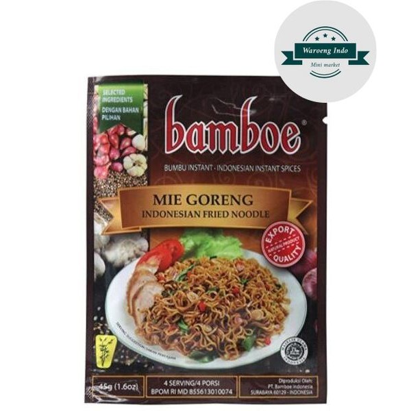 Bamboe Mie Goreng Indonesian Fried Noodle Spices 45g | Shopee Singapore