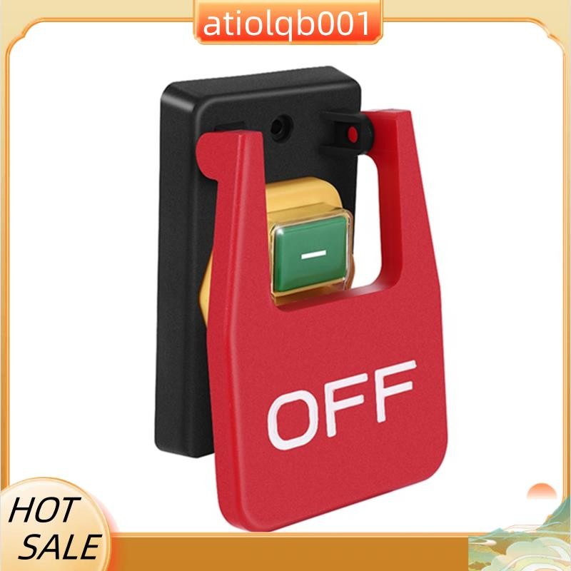 Off on Red Cover Emergency Stop Push Button Switch 250V16APower-Off ...