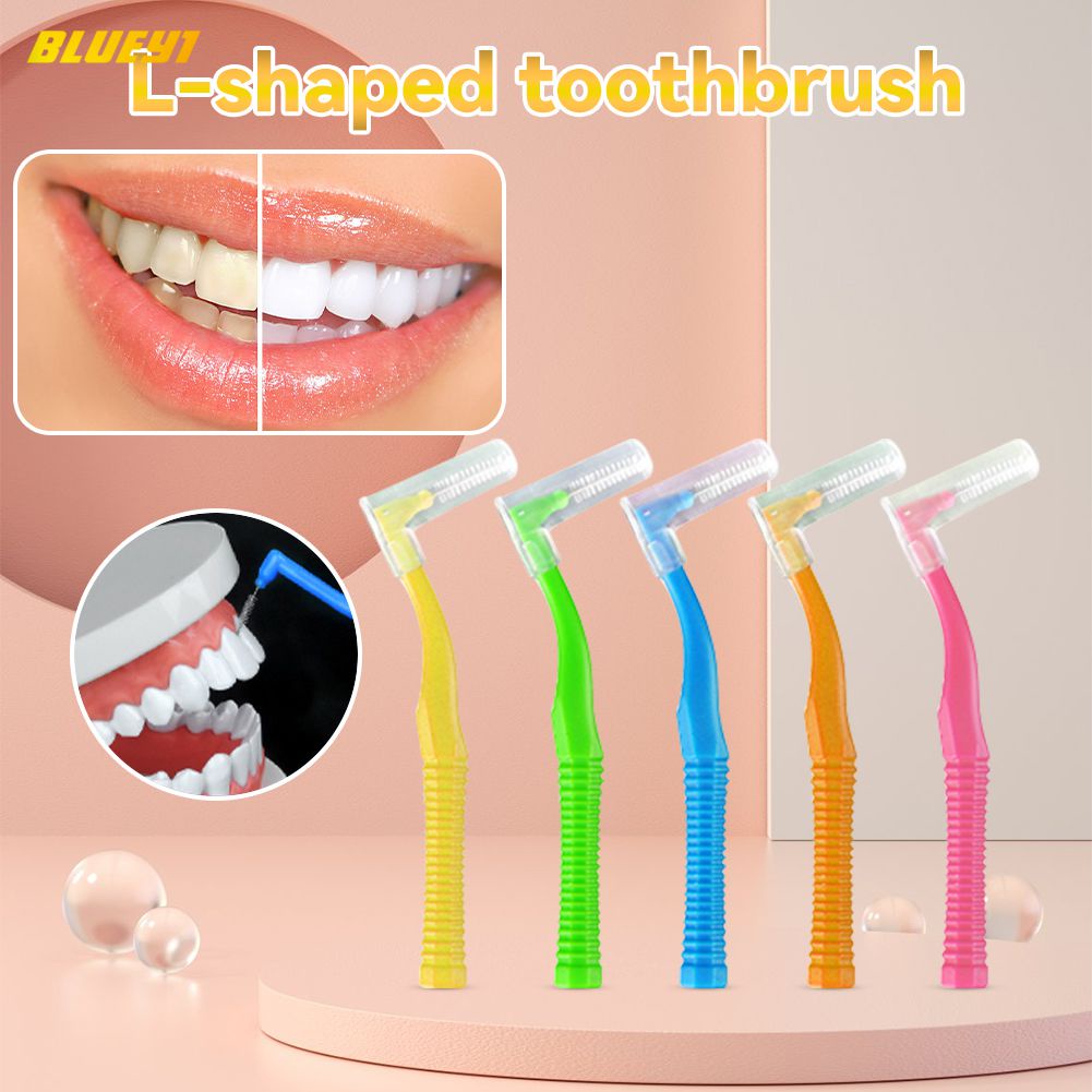 ASM Interdental Brush L-Shape Tooth Brush Cleaner Cleanpik 20Pcs/set ...