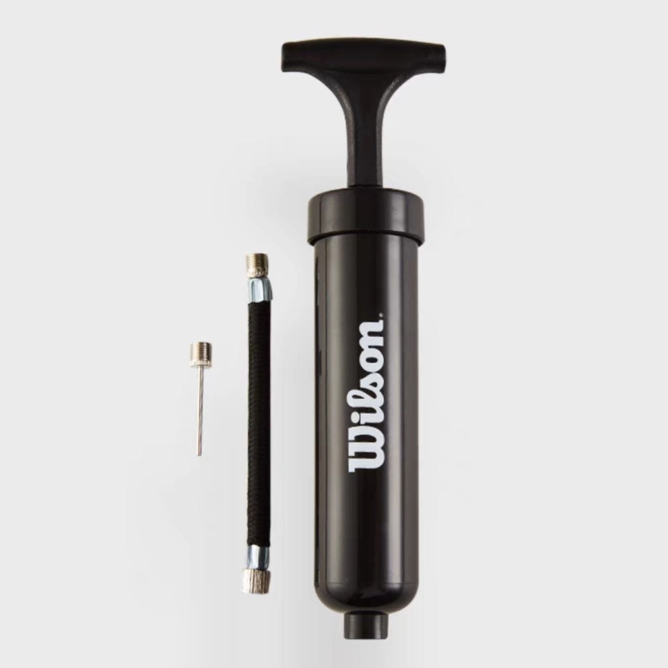 Wilson Ball Air Pump Hand Held For Basketball Soccer Rugby Football ...
