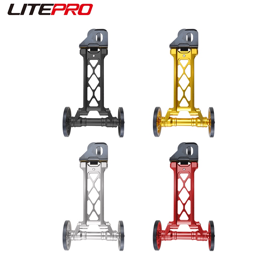 Litepro Extension Easy Wheel Rack Alloy Technology Parking Push Wheel ...