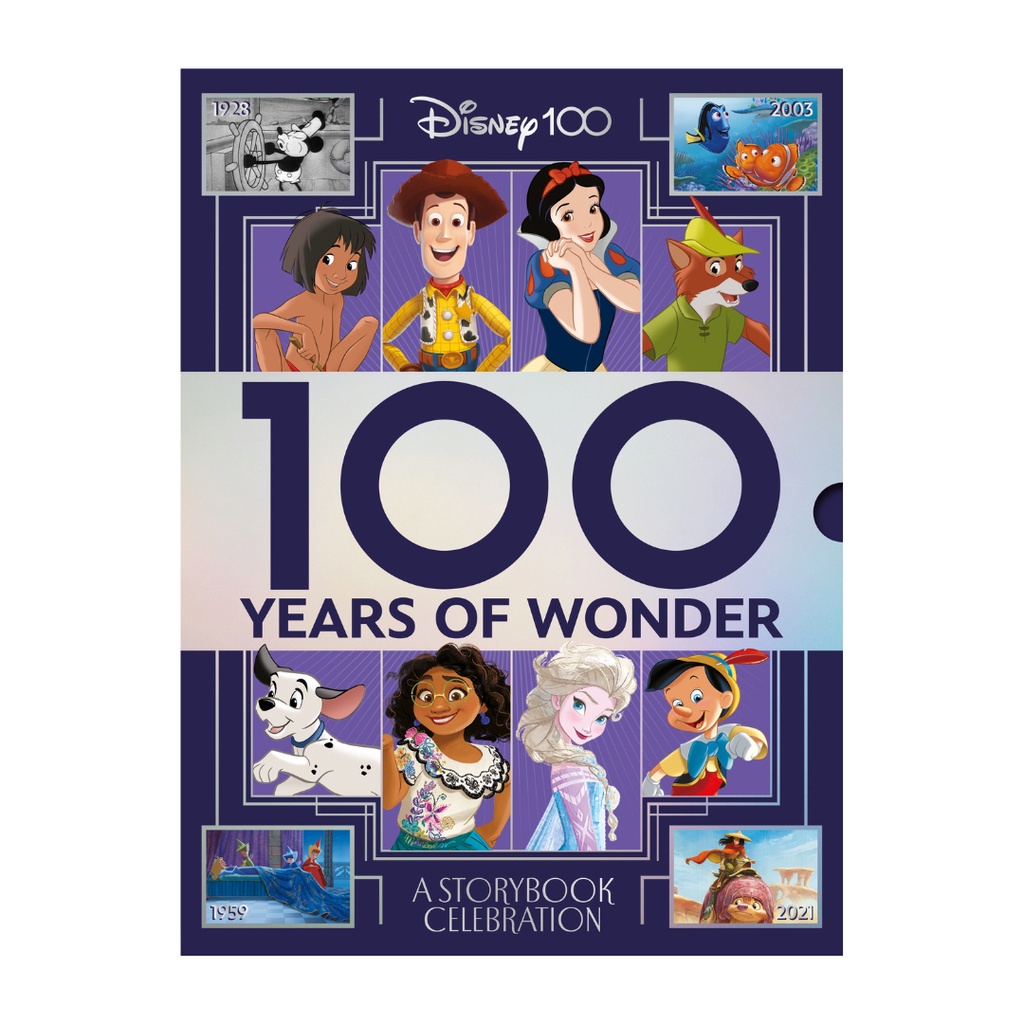 Disney 100 Years of Wonder Story Book Collection For Kids To Read With ...