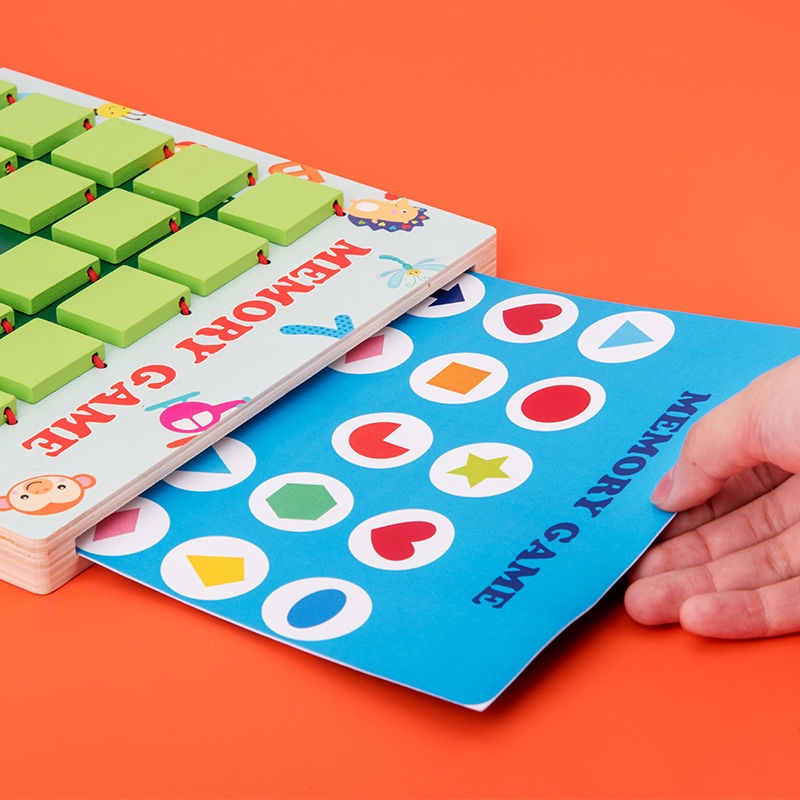 Children's Logical Thinking Training Board Game Pattern Memory Chess ...