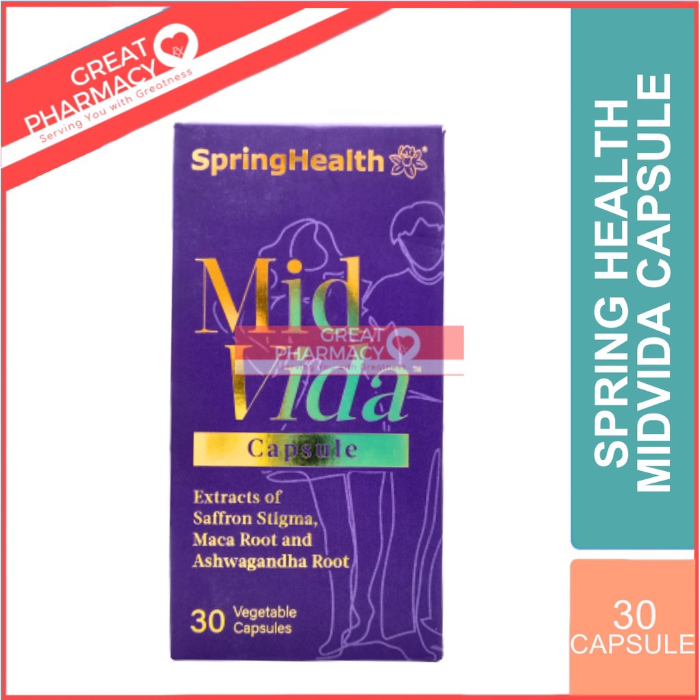 Springhealth Mid Vida Capsule (30 capsule) | Shopee Singapore