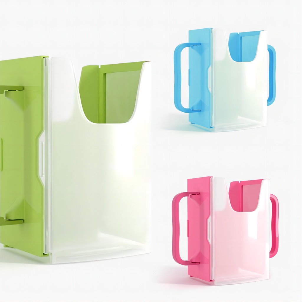 Milk Carton Storage Box with Handle Adjustable Anti-Squeeze Carton ...