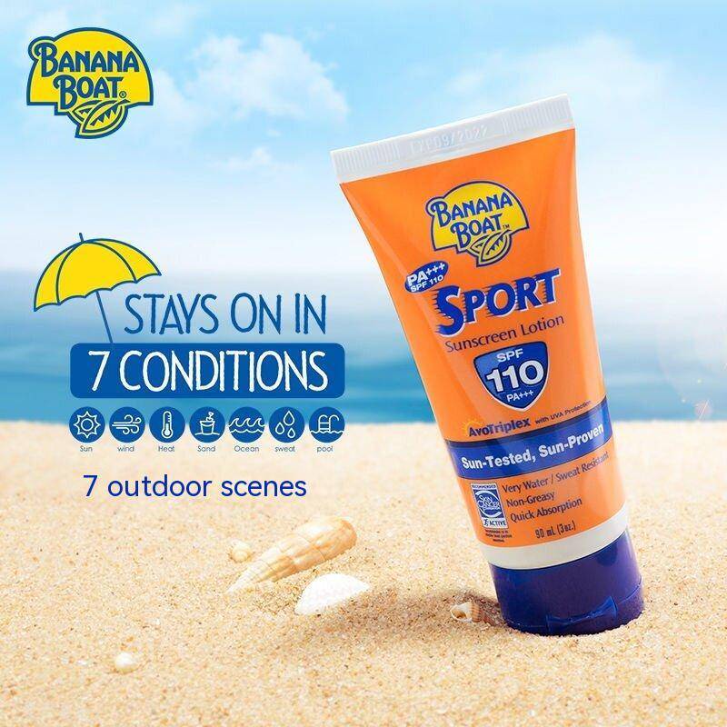 Banana Boat Sunscreen Sport SPF110++ 90ML Non-Greasy Water Resistant ...