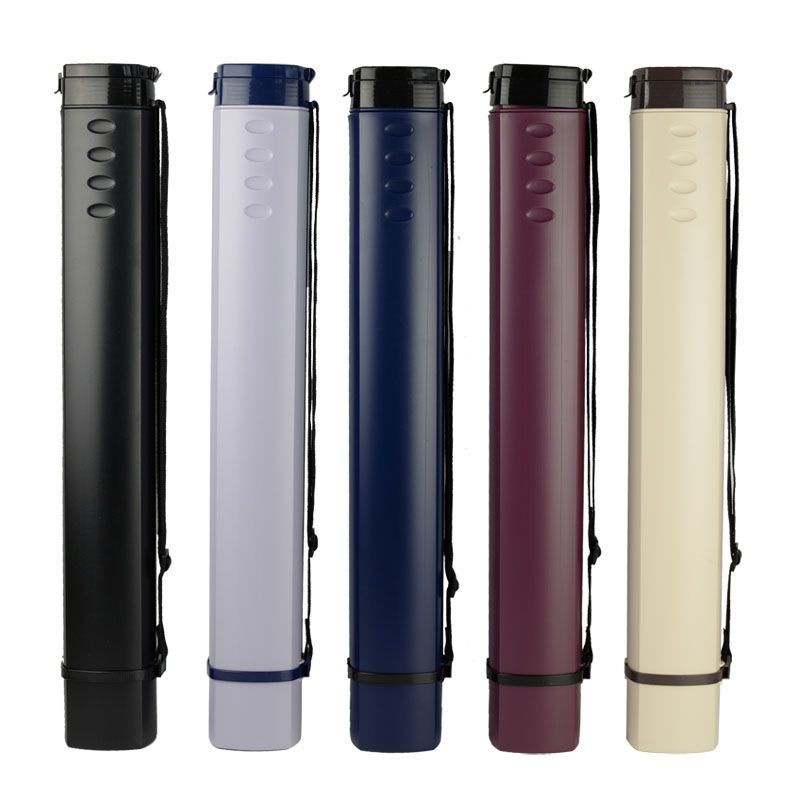 Moisture-Proof Retractable Plastic Scroll Holder Paper Barrel ...