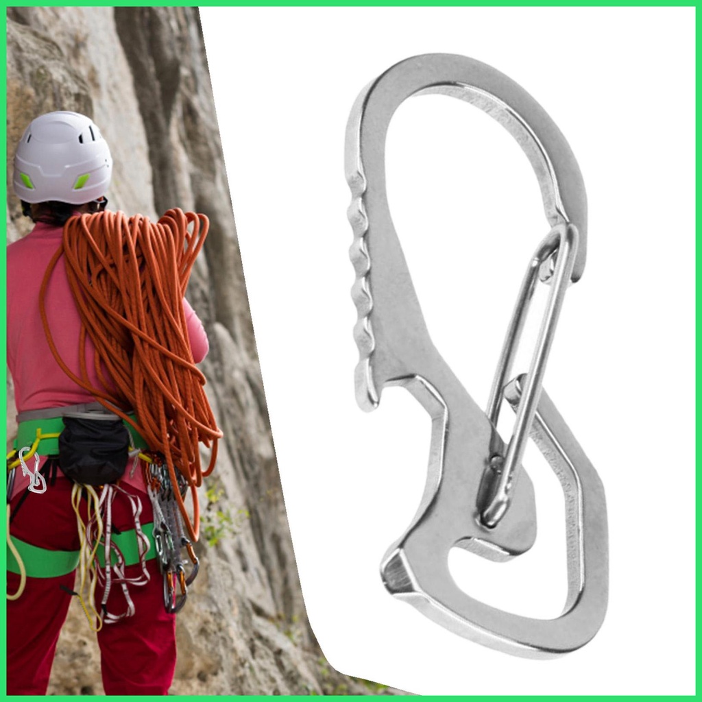 Carabiner Hooks Heavy Duty Large Aluminum Carabiner with Bottle Opener ...