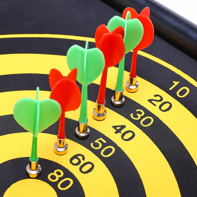 Children's Dart Board Set Magnetic Dart Board Magnet Dart Toy Two-Sided ...