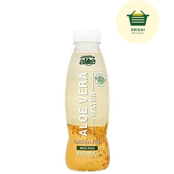 Simplee Aloe Vera Water Passion Fruit 500ml | Shopee Singapore