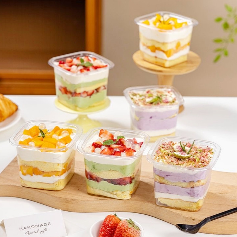 Cheesecake Dessert Container Deli Container Mousse Pudding Salad ...