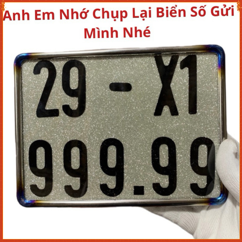 Motorcycle Glitter License Plate Sticker Set with Letters and Numbers ...