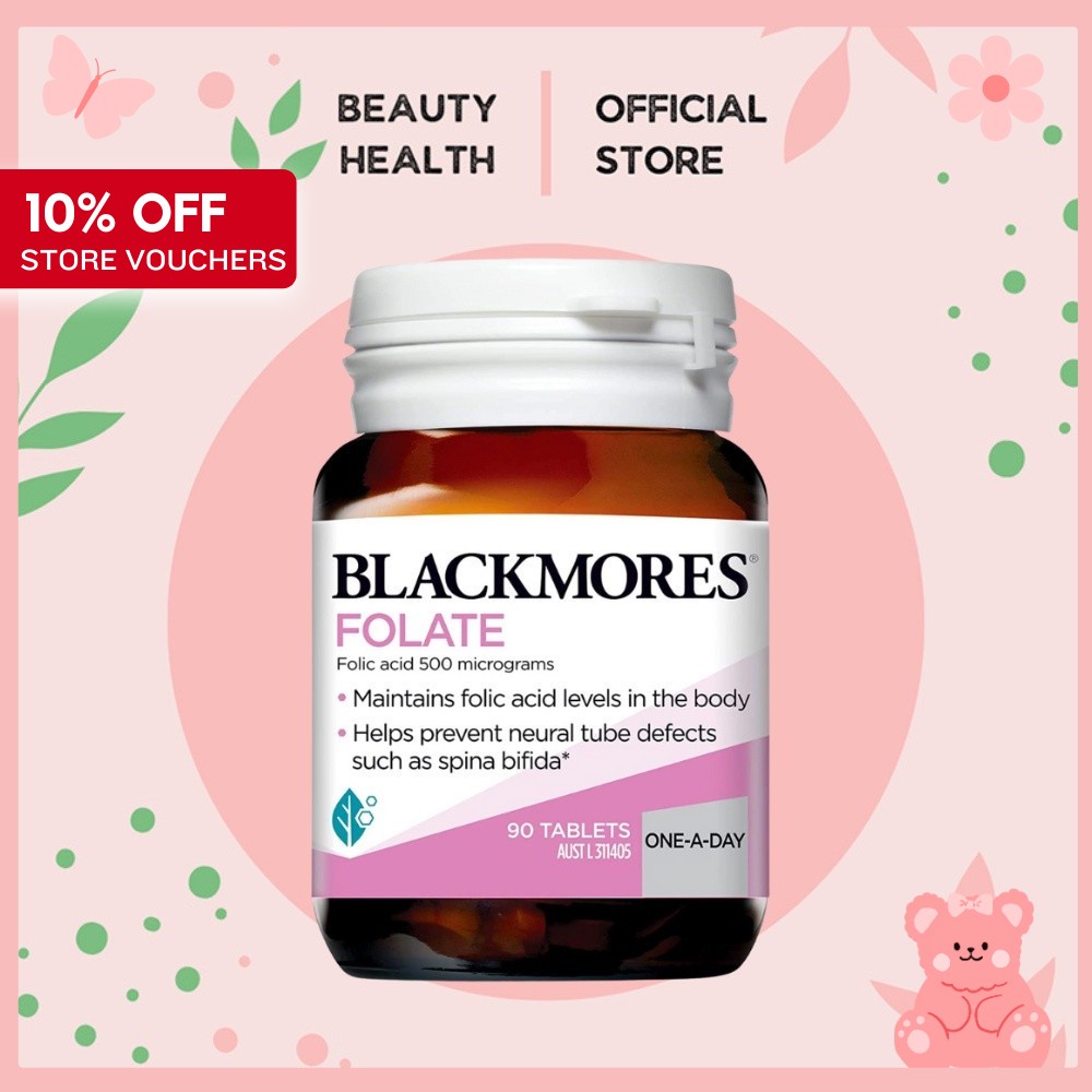 Blackmores Folate - 90 Tablets [BeautyHealth.sg] | Shopee Singapore