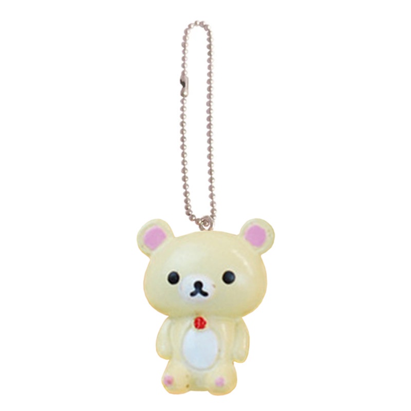 Rilakkuma Korilakkuma Keychain Key Ball Chain Anime Bear Mini Cute ...