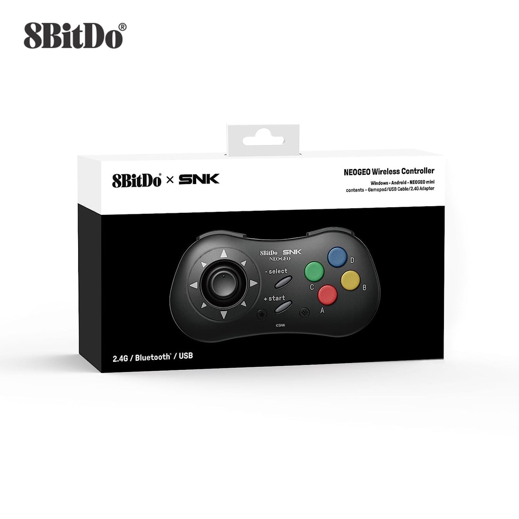 8Bitdo NEOGEO Wireless Controller Gamepad for Windows Android NEOGEO Mini Classic Joystick ...